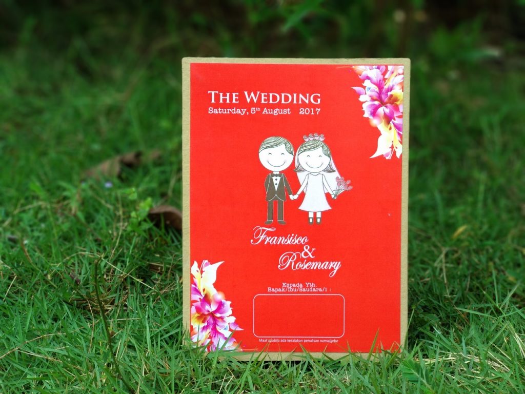 Beragam Contoh Ukuran Undangan Pernikahan | Paling Lengkap!
